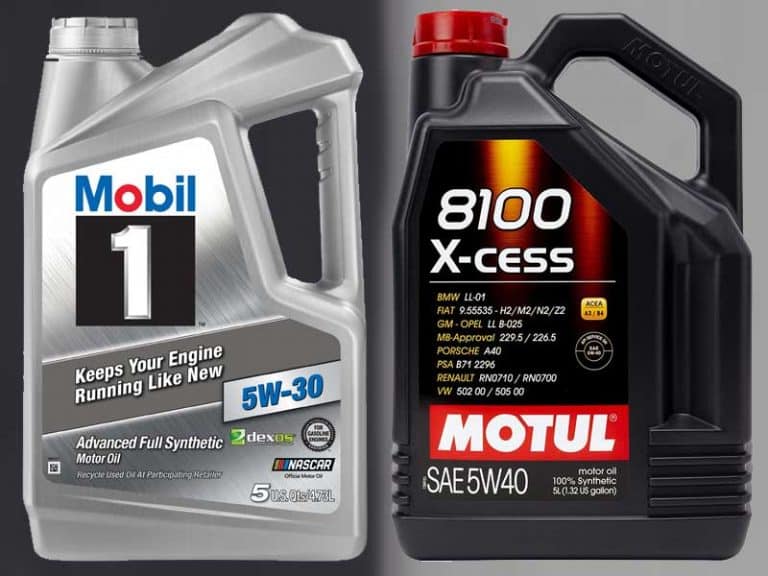 Motul 8100 VS Mobil 1 Full Synthetic | CompareMotorOils